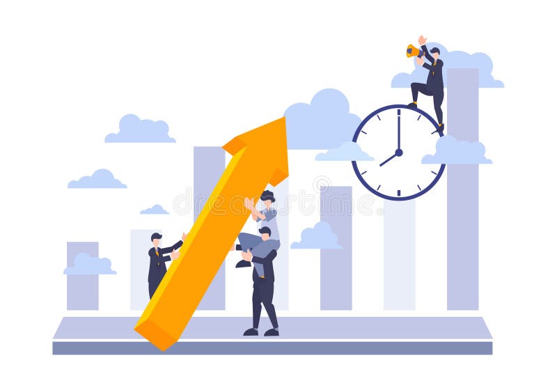 Flat Business Vector Concept of Analysis and Strategy for Good and ...