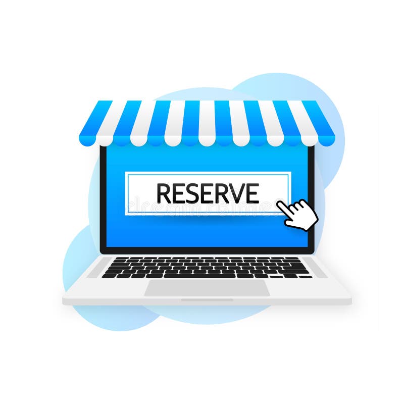 Online Reserved Table in Cafe or Restaurant with Mobile App Isometric ...