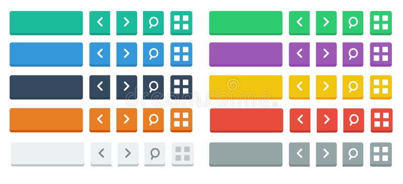 Flat Design Style Responsive Device Icons Stock Photo - Illustration of device, kindle: 33419502