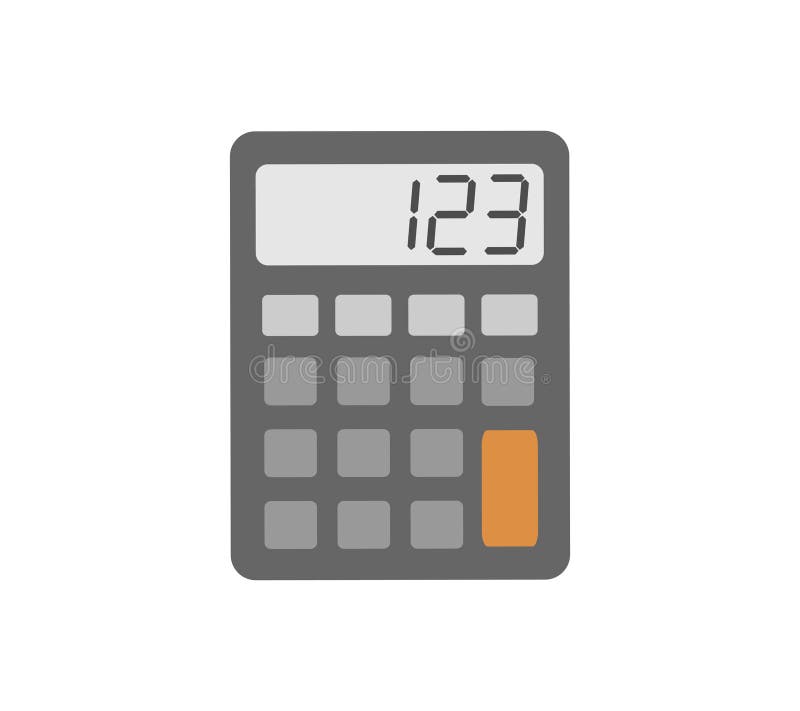 Flat Calculator Icon stock vector. Illustration of decorative - 211139881 Flat Calculator Icon stock vector. Illustration of decorative - 211139881