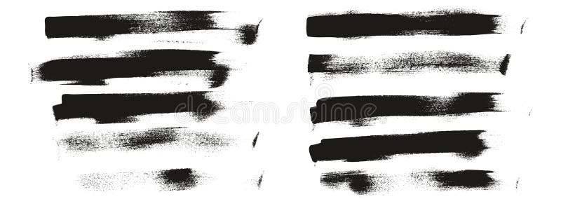 Flat Calligraphy Paint Brush Regular Long Background Hand Drawn High ...