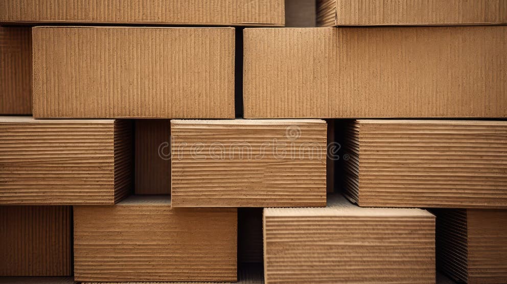 Flat cardboard texture stock illustration. Illustration of dimension ...