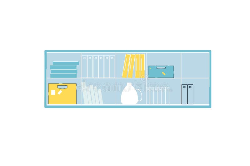 Cartoon Boxes Shelf Stock Illustrations – 626 Cartoon Boxes Shelf Stock ...
