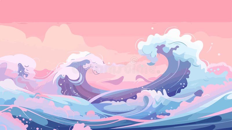 Cartoon Tsunami Wave Stock Illustrations – 1,480 Cartoon Tsunami Wave ...