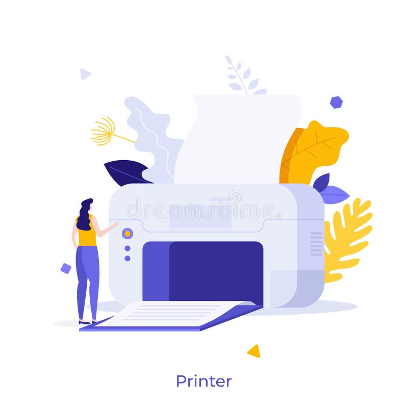 Giant Printer Stock Illustrations – 24 Giant Printer Stock ...