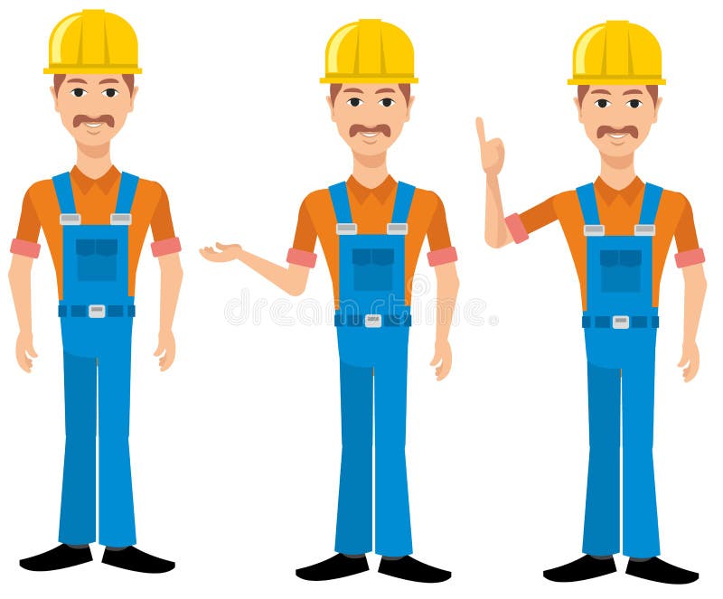 Set Cartoon Workers Working Factory Stock Illustrations – 92 Set ...