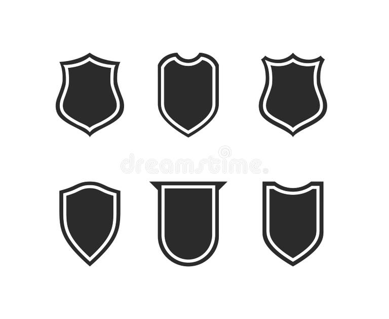 Shield Silhouette Stock Illustrations – 134,454 Shield Silhouette Stock ...