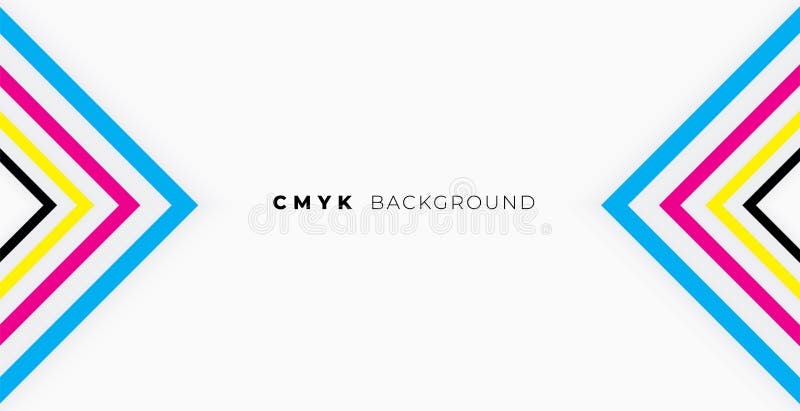 Abstract Cmyk Watercolor Background Design Stock Vector - Illustration ...