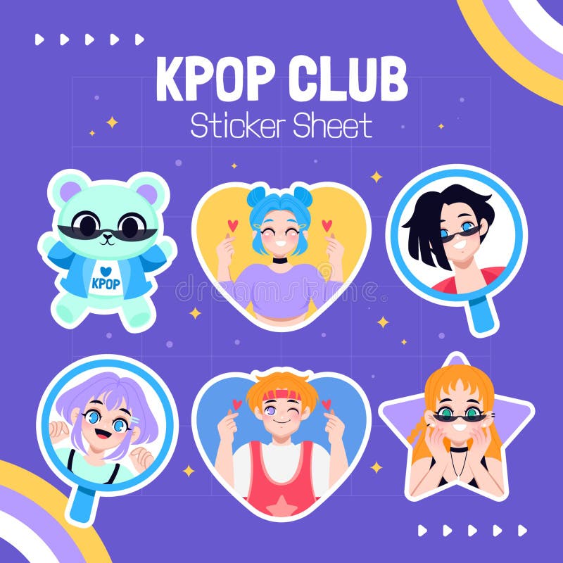Kpop Stock Illustrations – 1,662 Kpop Stock Illustrations, Vectors ...