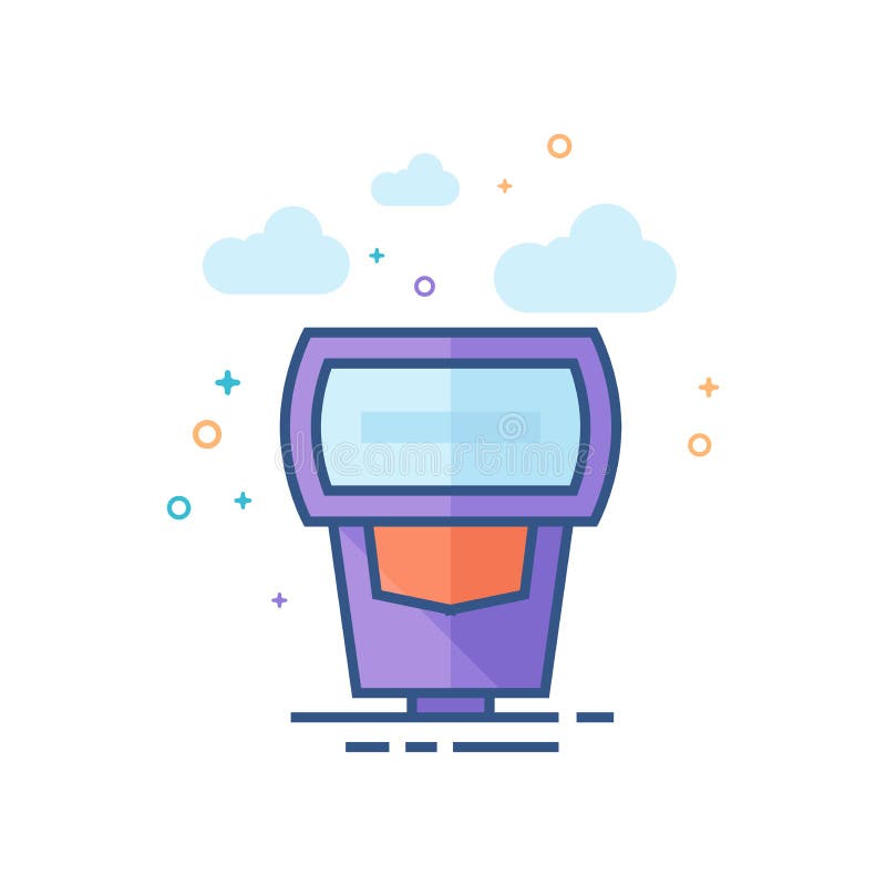 Flat Color Icon - Camera Flash Stock Vector - Illustration of reflex ...