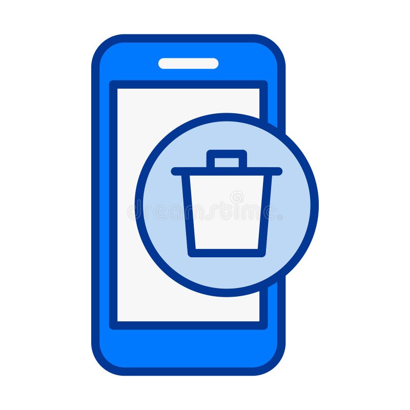 Trash Flat Colored Icon Stock Illustrations – 930 Trash Flat Colored ...