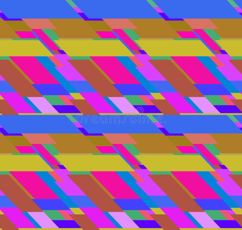 Flat Colorful Seamless Pattern with Skewed Rectangles Stock Vector ... Flat Colorful Seamless Pattern with Skewed Rectangles Stock Vector ...