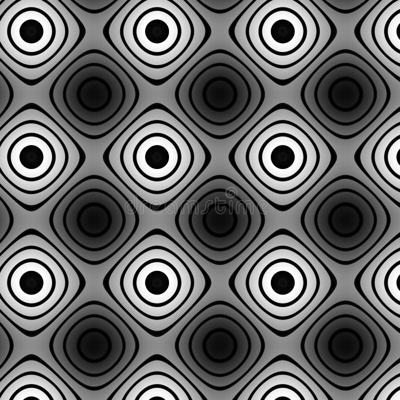 Flat colorless pattern stock illustration. Illustration of abstract ...