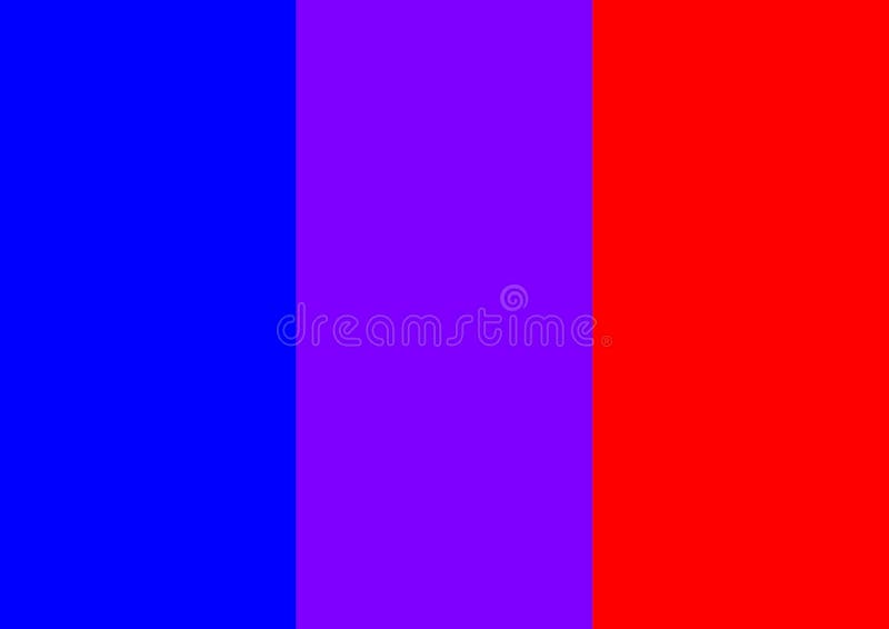 Flat Colors Blue, Violet and Red Stock Illustration - Illustration of ...