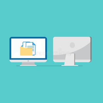 Computer Back Side Stock Illustrations – 2,155 Computer Back Side Stock ...