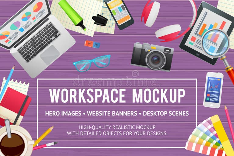 Study Desktop Background Stock Illustrations – 9,366 Study Desktop ...