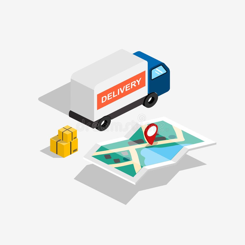 Package Route Stock Illustrations – 2,571 Package Route Stock ...