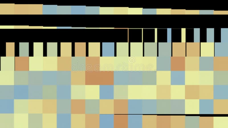 Flat 2d Seamless Loop. Animation. Abstract Colorful Lines of Geometric ...