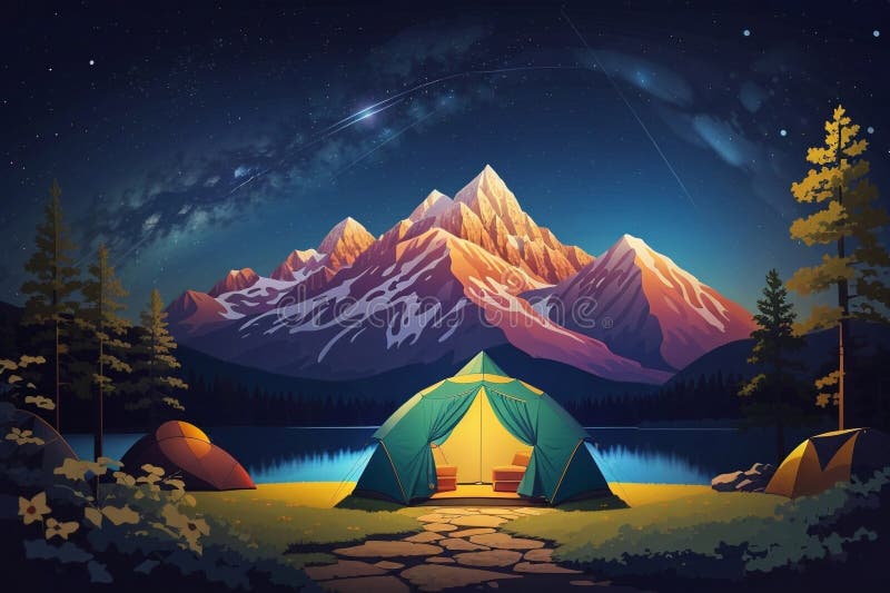 Tent 2d Stock Illustrations – 210 Tent 2d Stock Illustrations, Vectors ...