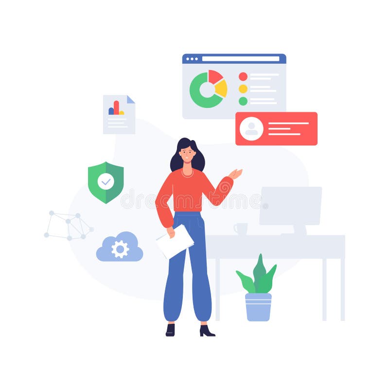 White Board Explainer Stock Illustrations – 13 White Board Explainer ...