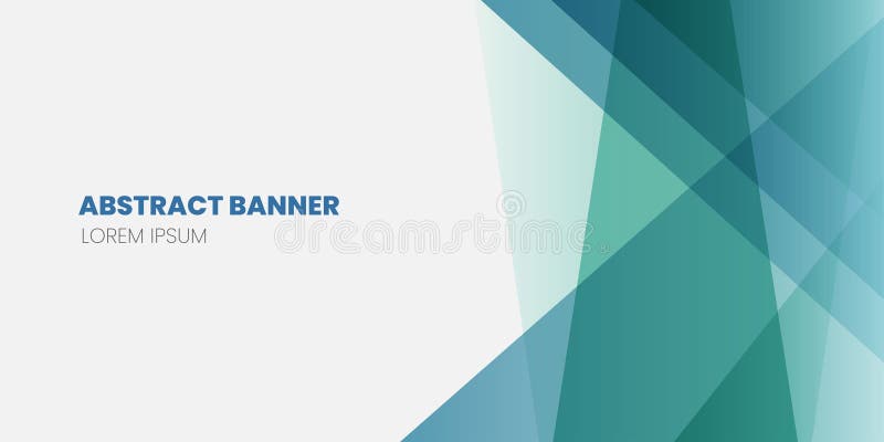 Flat Design Abstract Shapes Banners Modern Background with Gradients ...