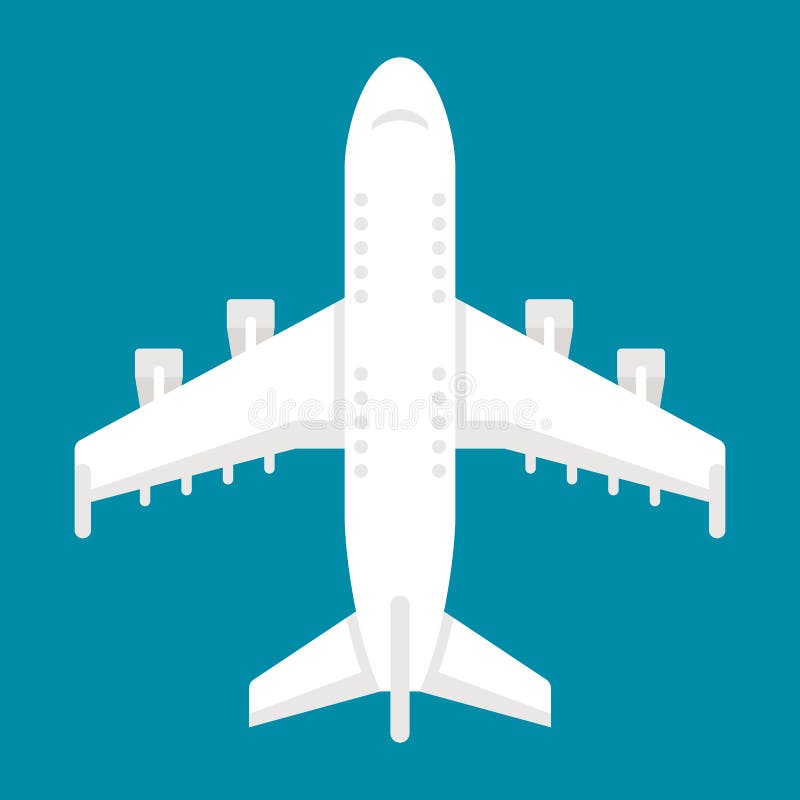 Airplane Top View Stock Illustrations – 10,360 Airplane Top View Stock ...