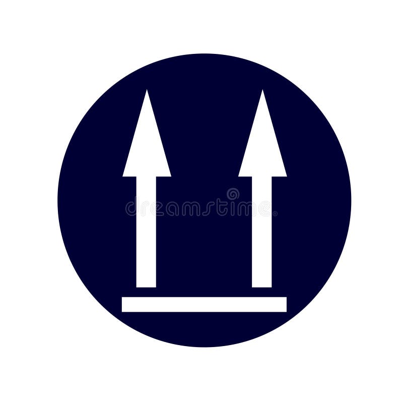 Flat Design Arrow Vector Icon for Navigation and Media Player. Icon ...