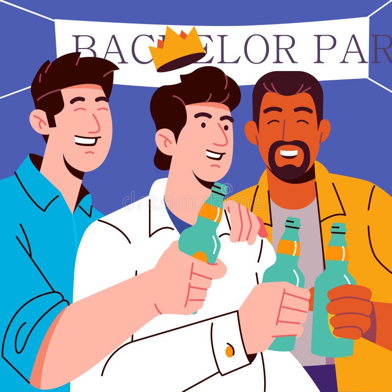 Bachelor Party Stock Illustrations – 2,219 Bachelor Party Stock ...