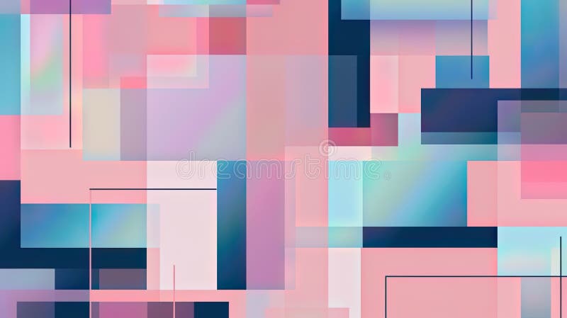 Flat Design Background with Mix of Solid and Geometric Stock ...