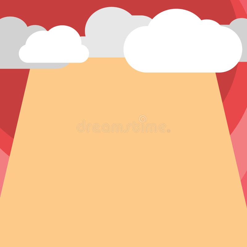 Flat Design Business Vector Illustration Empty Template Esp Isolated ...