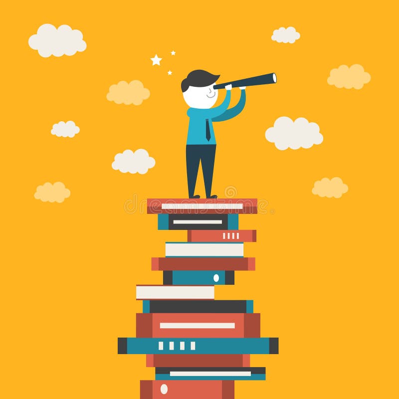 Flat Design for Businessmen Looking for Future Trends Stock ...