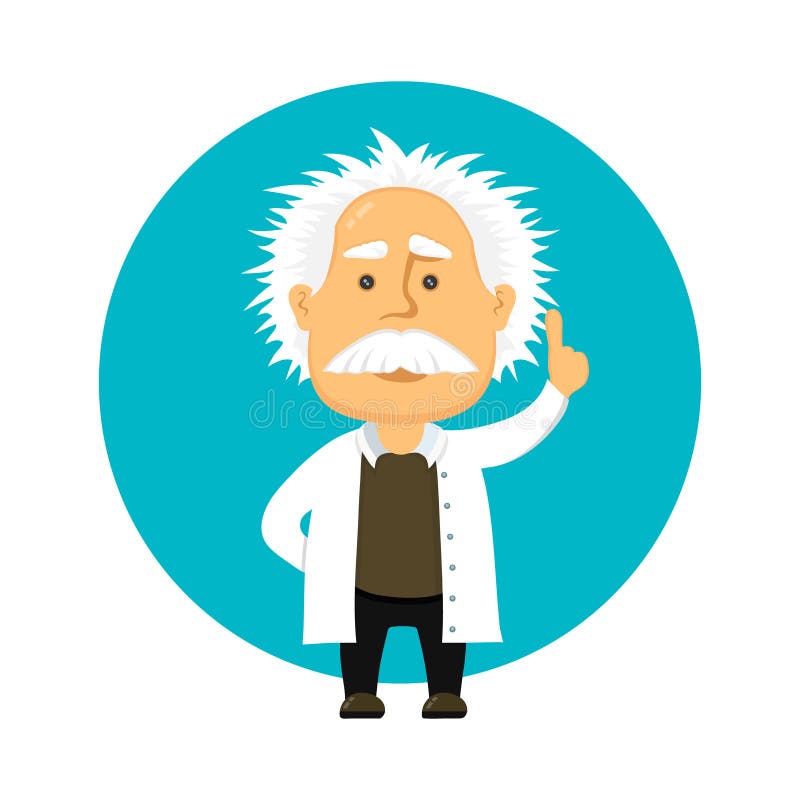 Flat Design Cartoon Character Illustration. on White Stock Vector ...