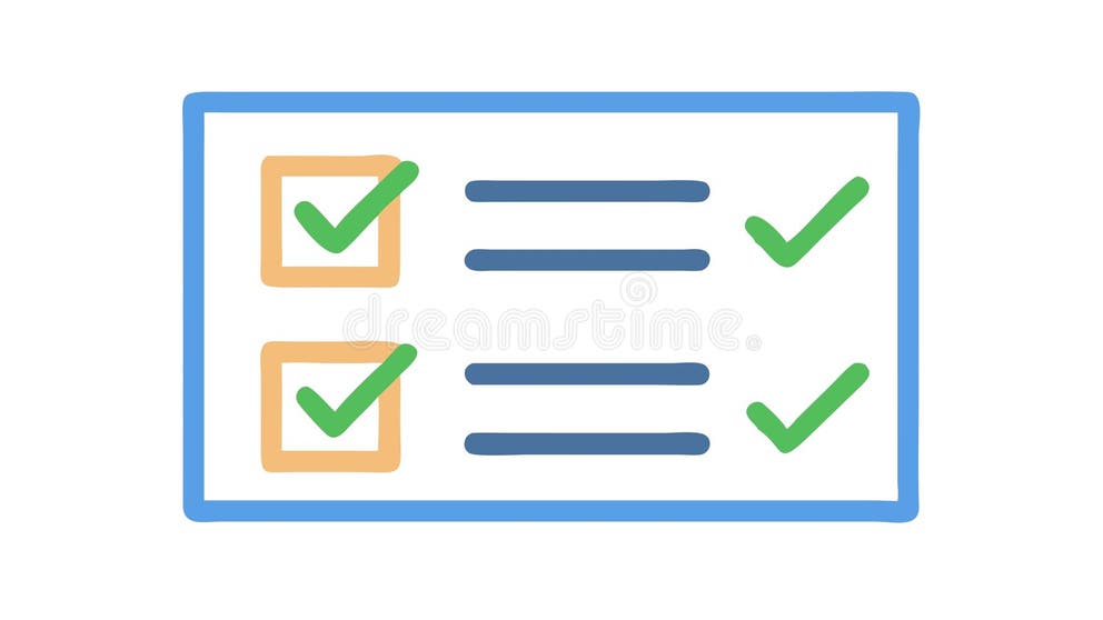 Flat Design Checklist Icon Vector Task Management, Vector Design ...