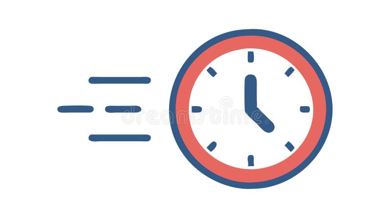 Flat Design Clock Timer Icon Vector Time Schedule, Vector Design ...
