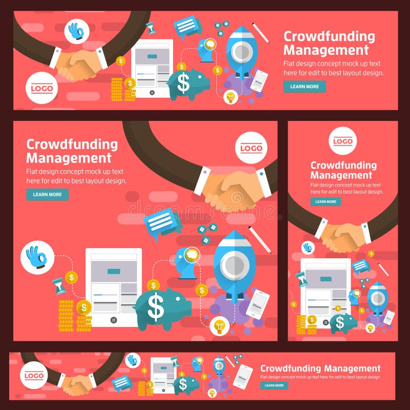 Flat Design Concept Digital Marketing. Vector Illustrate Stock Vector ...