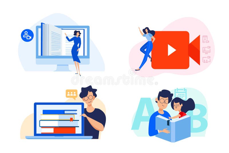 Class Tutorials Stock Illustrations – 907 Class Tutorials Stock ...