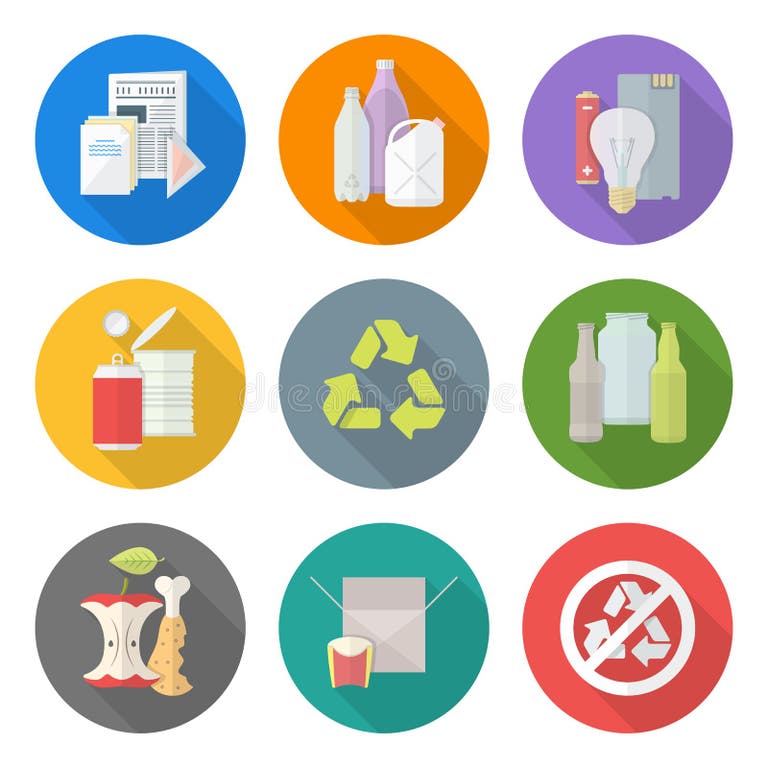 Separate Waste Collection Stock Illustrations – 2,620 Separate Waste ...