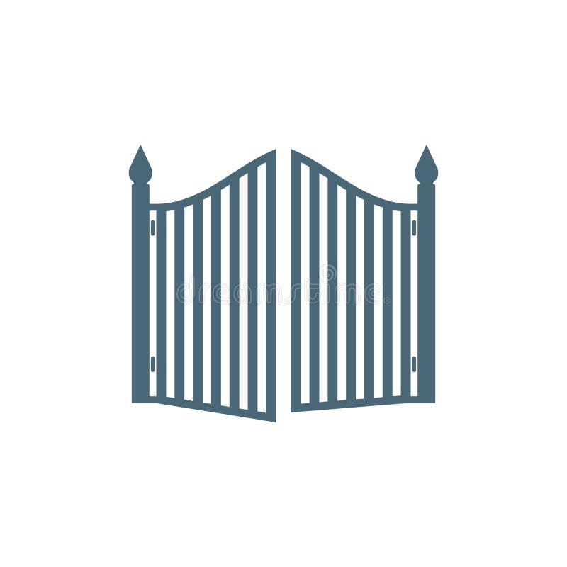 Open Gate Logo Stock Illustrations – 2,562 Open Gate Logo Stock ...