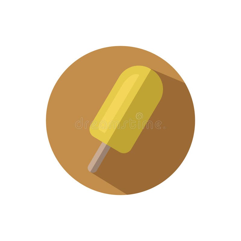 Flat design Ice Lolly stock illustration. Illustration of cold - 139629767