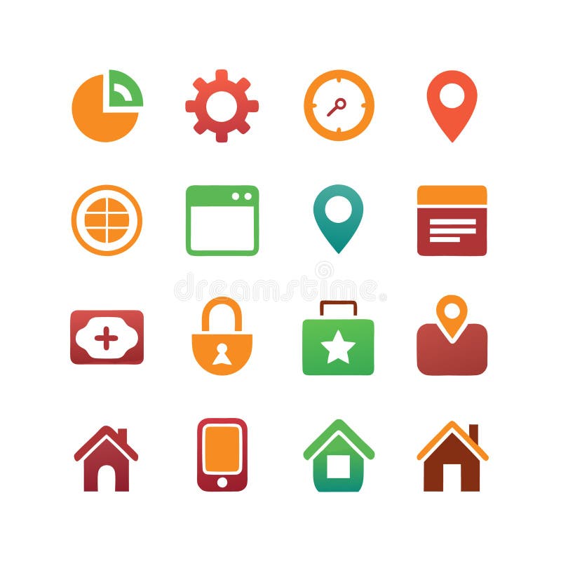 Technology Business Flat Design Stock Illustrations – 1,195,746 ...