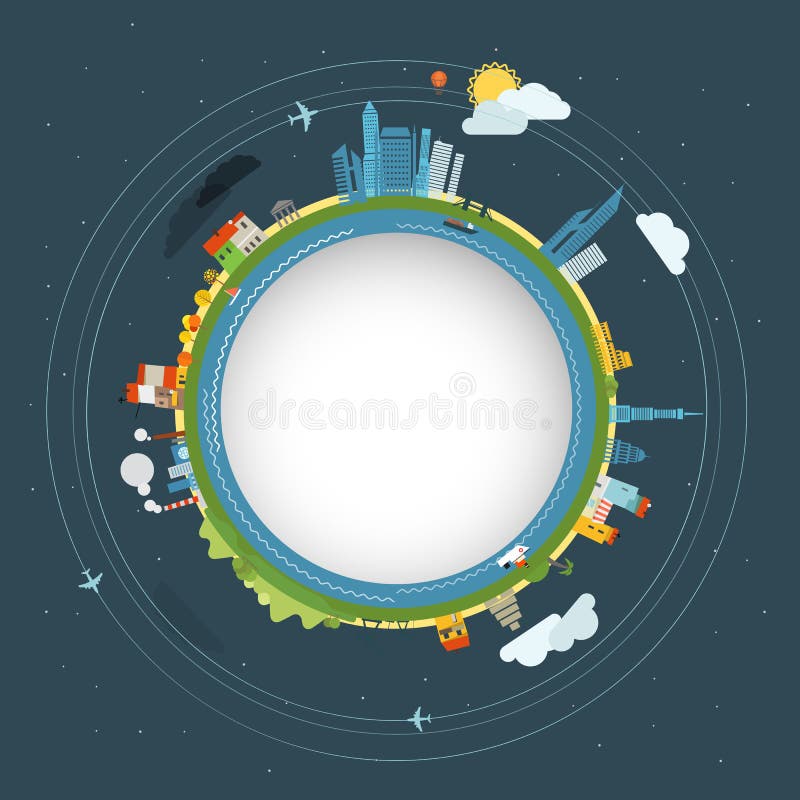 Cold earth stock illustration. Illustration of mountains - 24744544