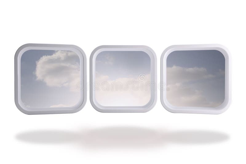 Contemporary Abstract Digital Art Visual Metaphor Serene Airy Stock Illustrations – 5 ...