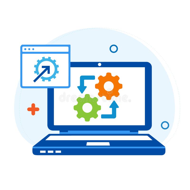 Flat Design Integration System Technology, Vector, Illustration, Eps.10 ... Flat Design Integration System Technology, Vector, Illustration, Eps.10 ...