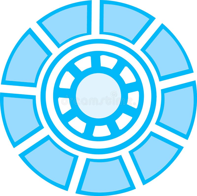Ironman Arc Reactor Logo