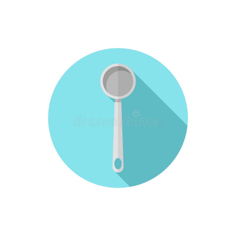 Flat Design Measuring Spoon Stock Vector - Illustration of bakery ...