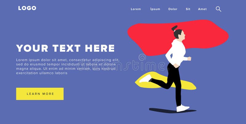 Flat Design Modern Colorful Web Banner and Slider Include Ui Elements ...