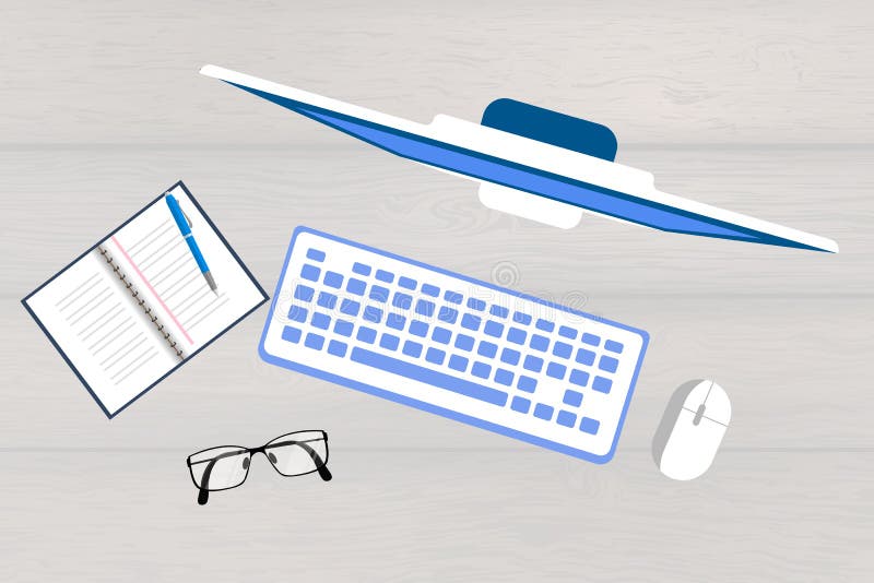 Flat Design Modern Vector Illustration Concept of Creative Office ...