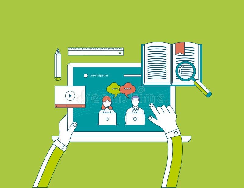 Flat Design Modern Vector Illustration Icons Set Stock Vector ...