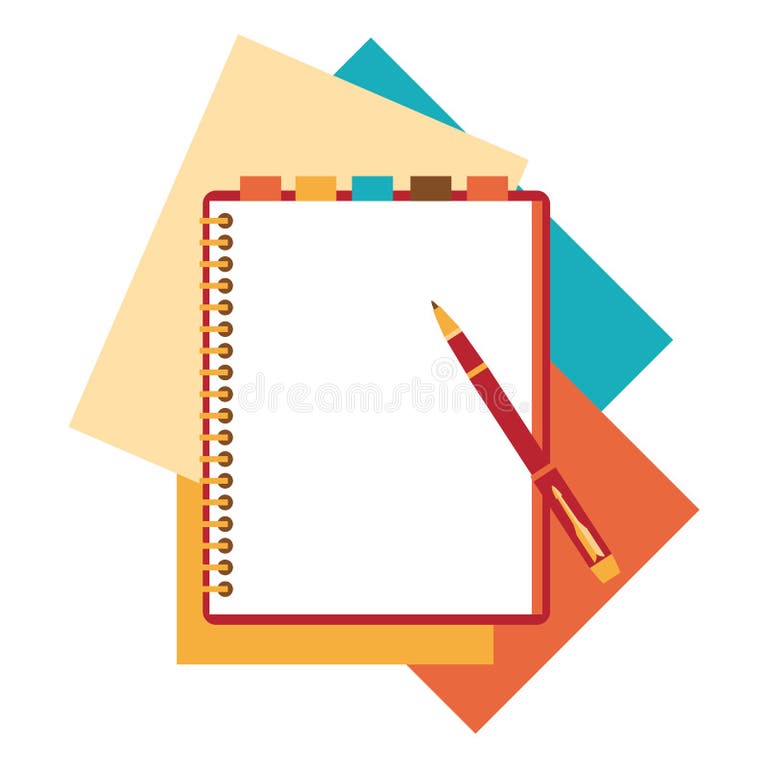 Notepad Design Stock Illustrations – 125,894 Notepad Design Stock ...