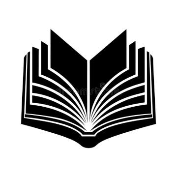 Open Book Silhouette Stock Illustrations – 16,176 Open Book Silhouette ...